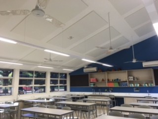 Kalamunda senior high school gets ceiling makeover
